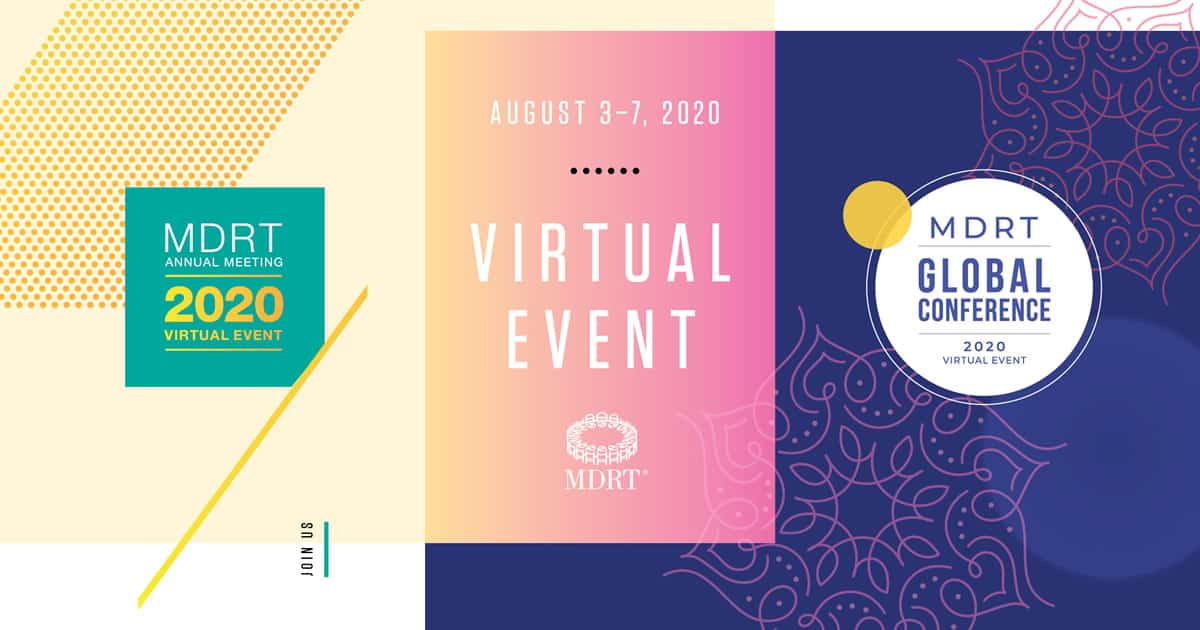NOW ONLINE: MDRT Annual Meeting and Global Conference 2020 - Virtual ...