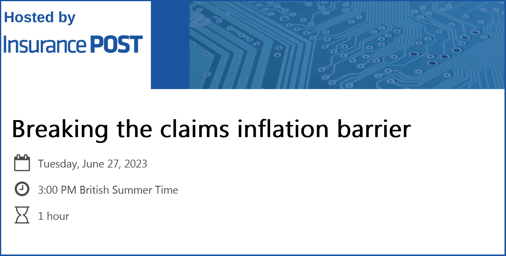 Webinar: Breaking the claims inflation barrier 2023 | The Lime Street Guide