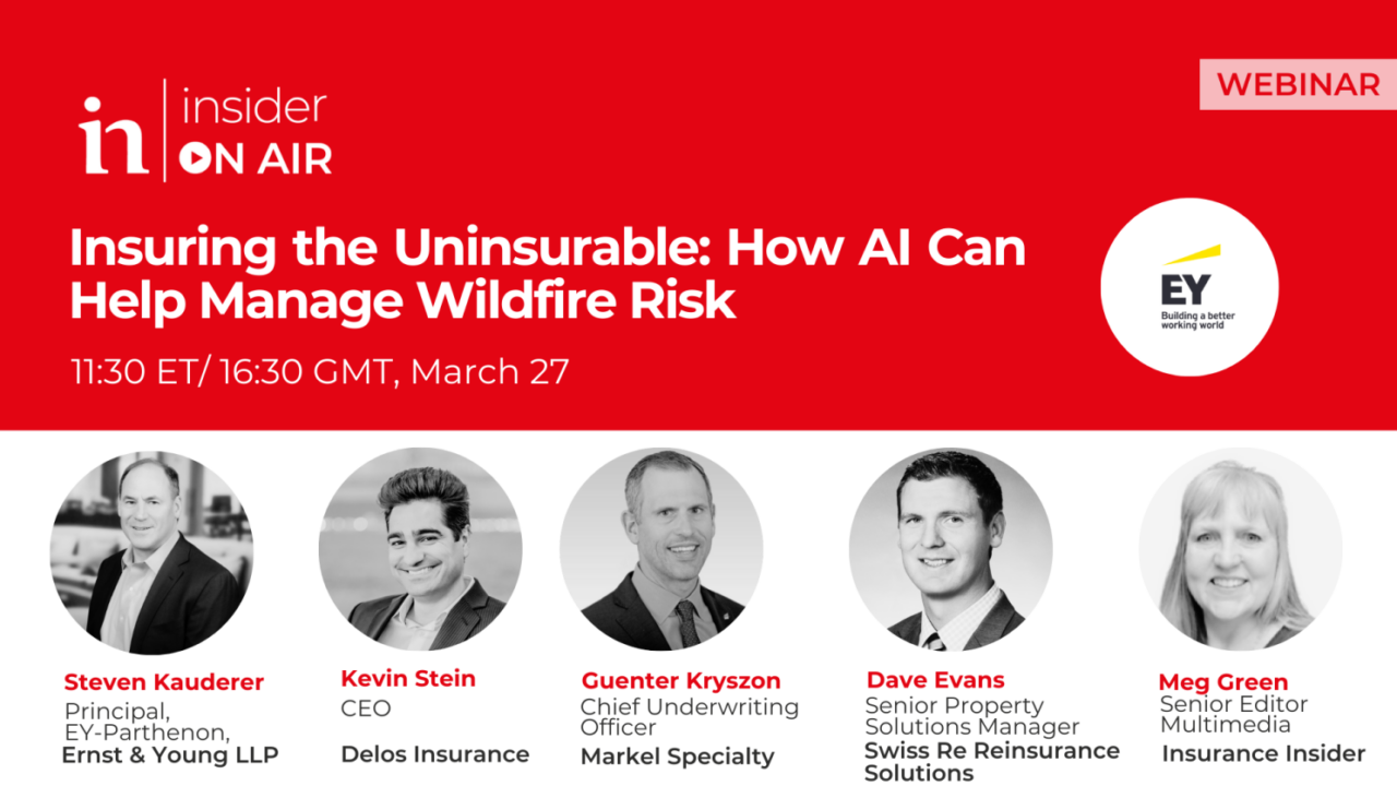 Webinar: Insuring the Uninsurable - How AI Can Help Manage Wildfire ...