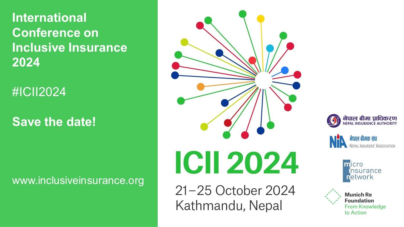 International Conference on Inclusive Insurance (ICII) 2024 | The Lime ...